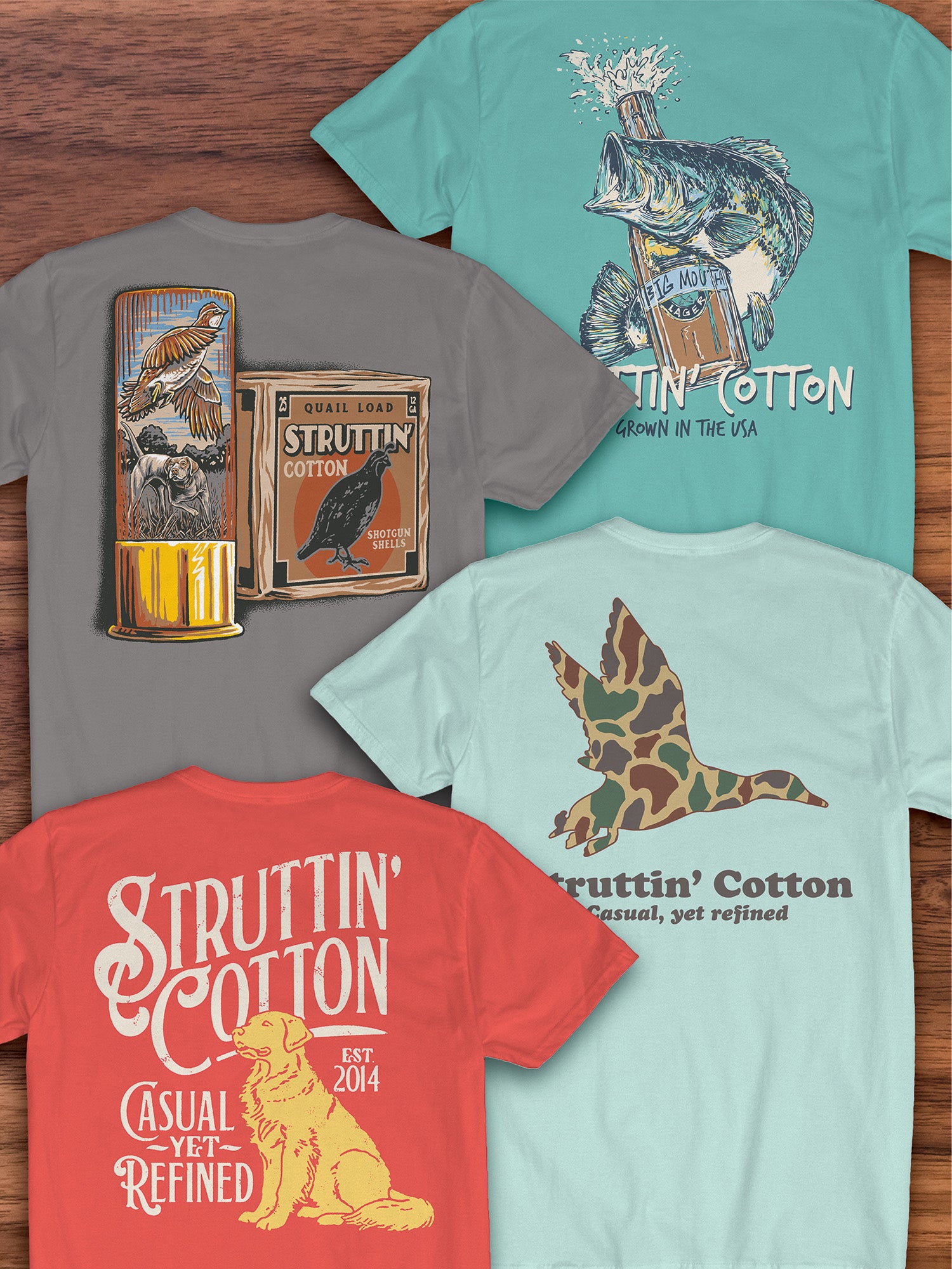 Struttin Cotton - Apparel Celebrating the USA and the Great Outdoors ...